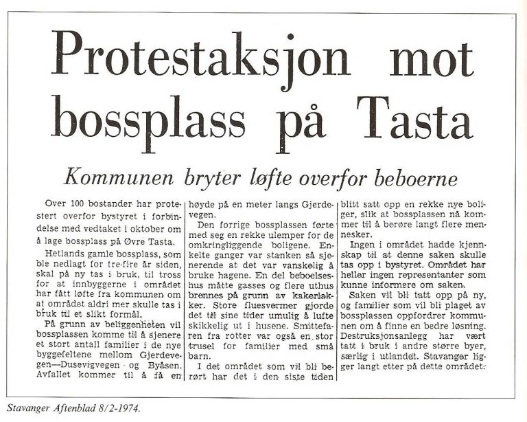 Søppelfyllinger – Pedersgata